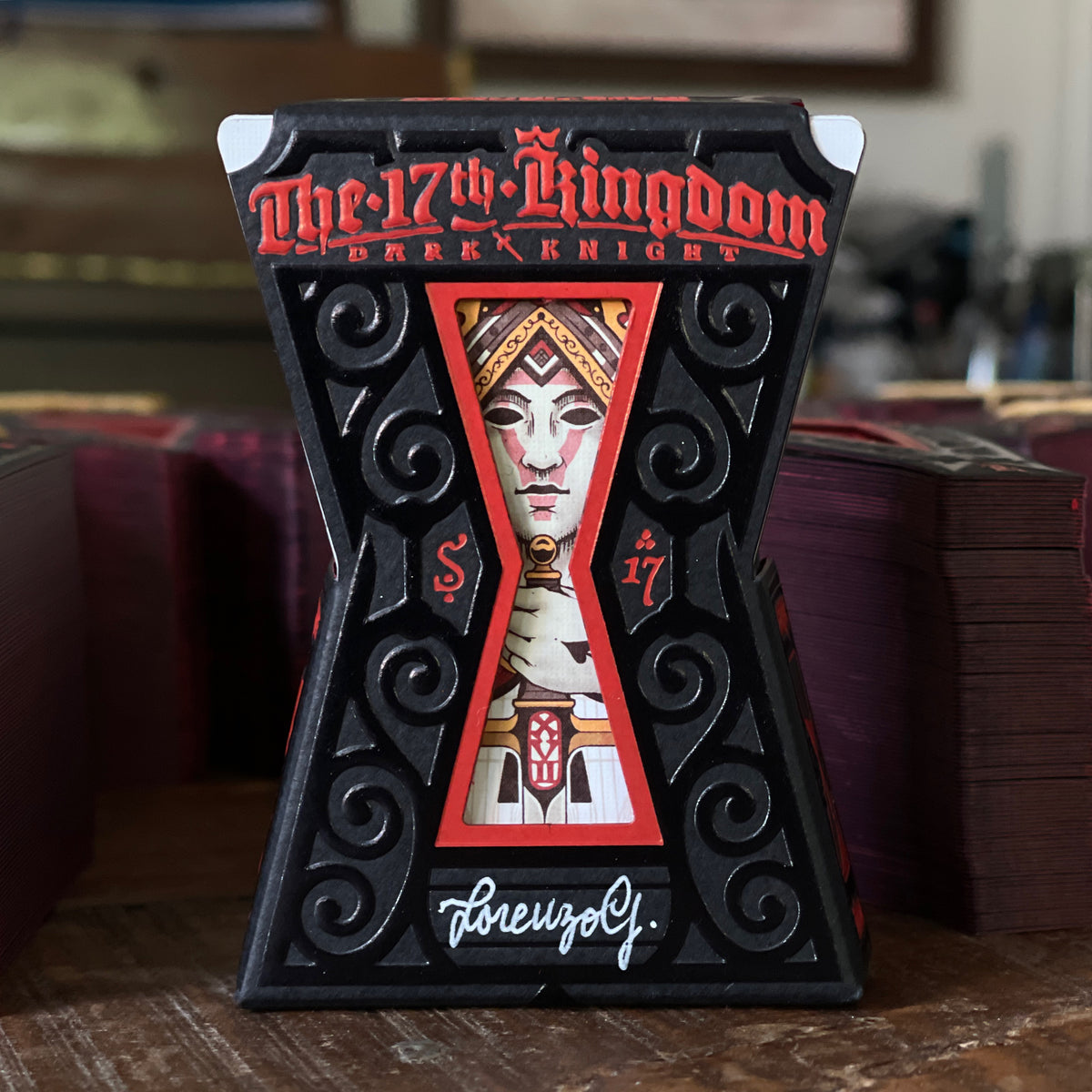 17th Kingdom: Dark Knight (2023) | Fancy Playing Cards | Stockholm17