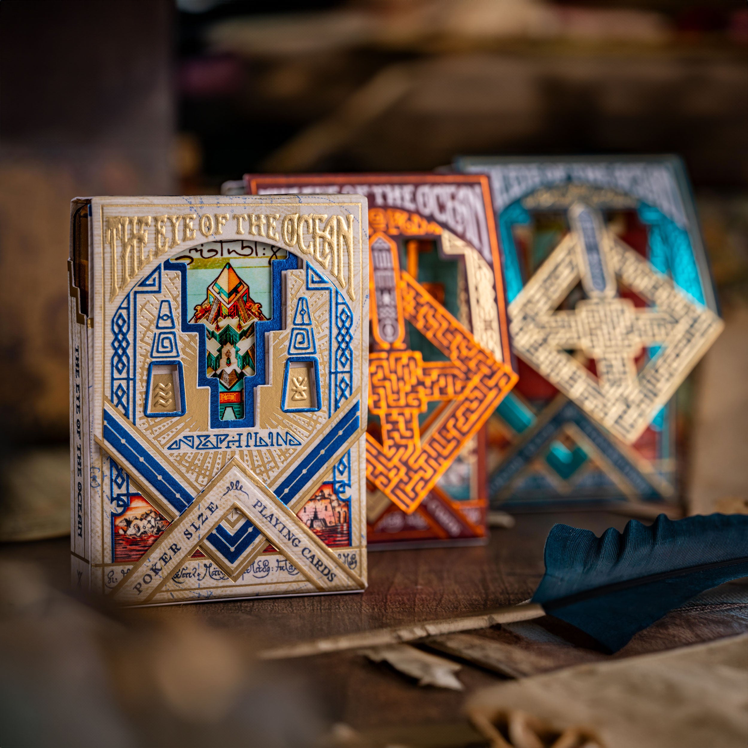 The Eye of the Ocean | Fancy Ocean-themed Playing Cards | Stockholm17