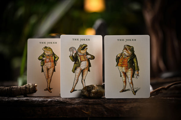 Notorious Gambling Frog Playing Cards | Stockholm17